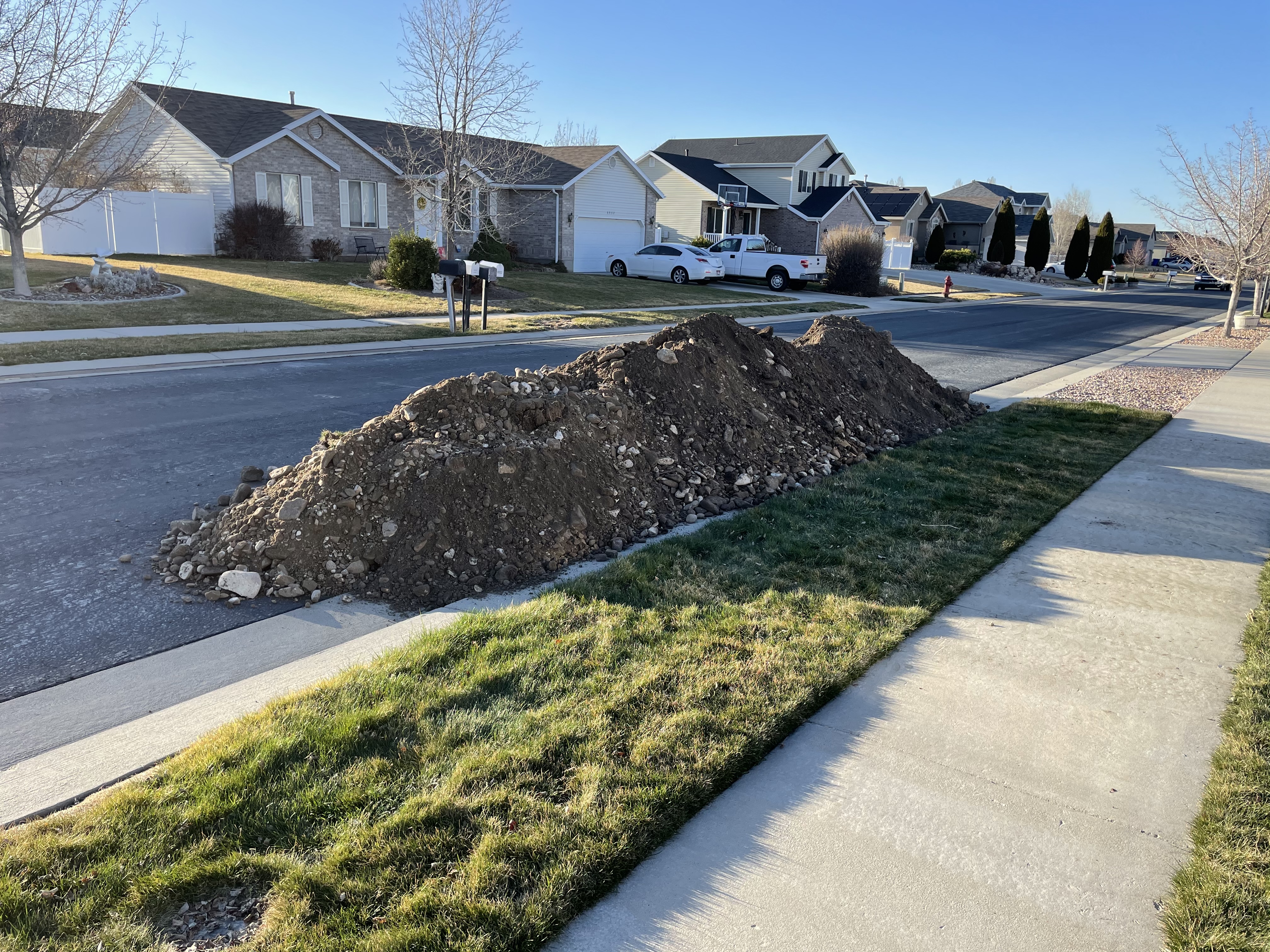 Got Dirt? Need Dirt? Find someone that needs or has fill dirt in your area.